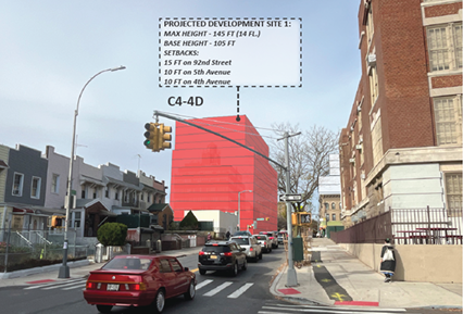 11-Story Building And a Supermarket is Being Planned for 4th Ave. and ...